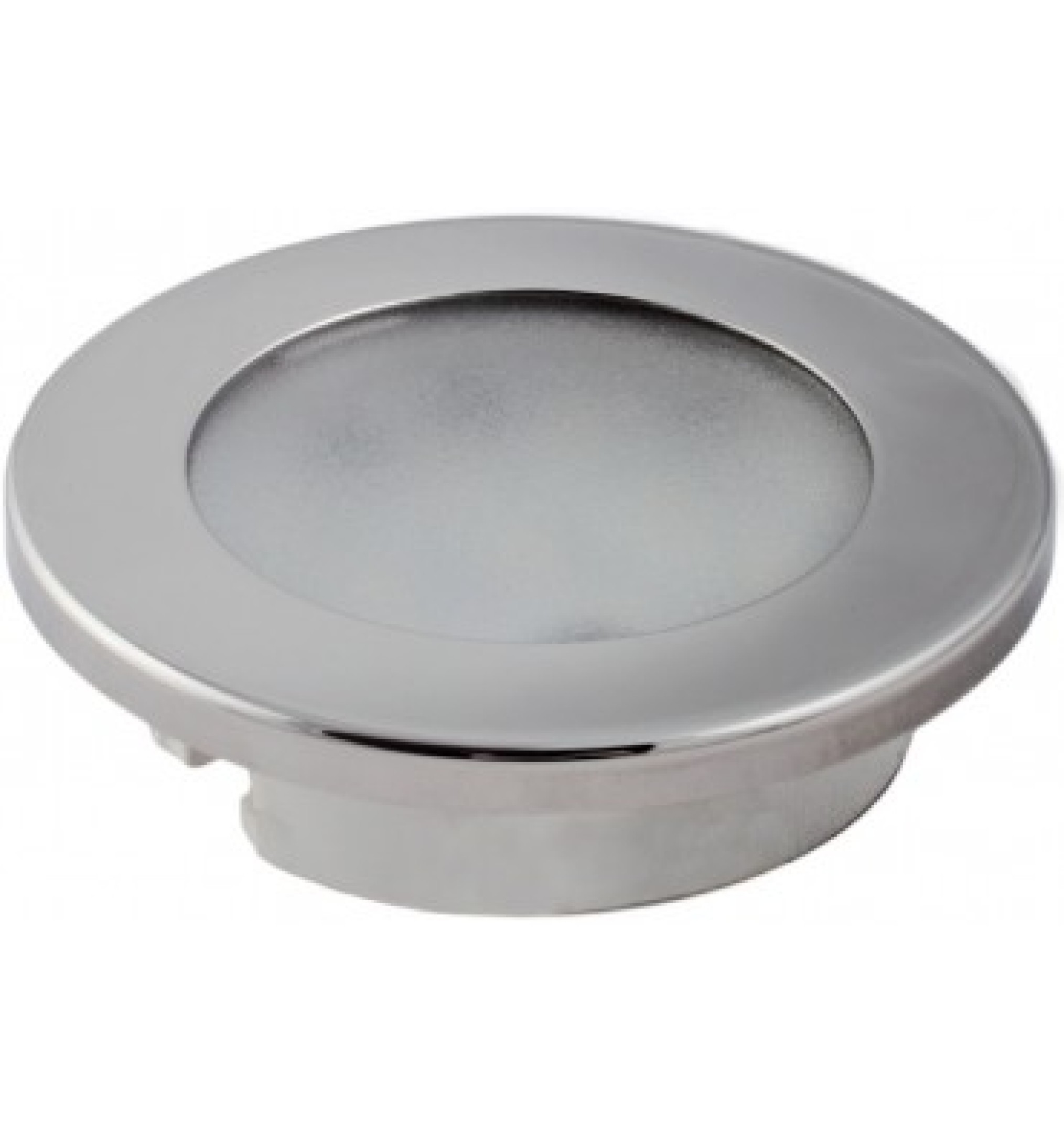 Thabit-S stainless steel spotlight for outdoor use, warm light LED, 10 ...