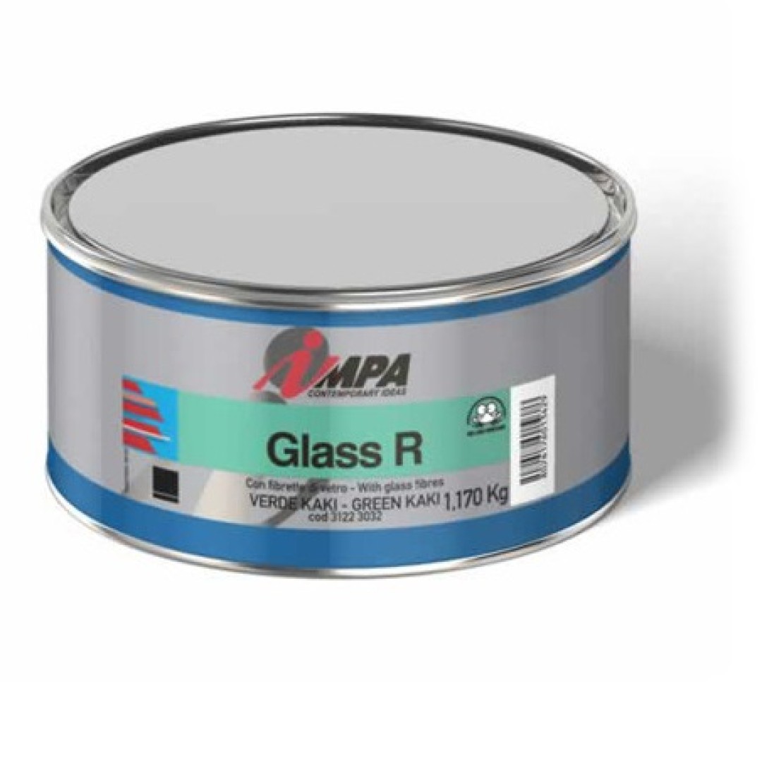 IMPA polyester filler with glass fibres GLASS R 1.2 kg | Nautica Illiano