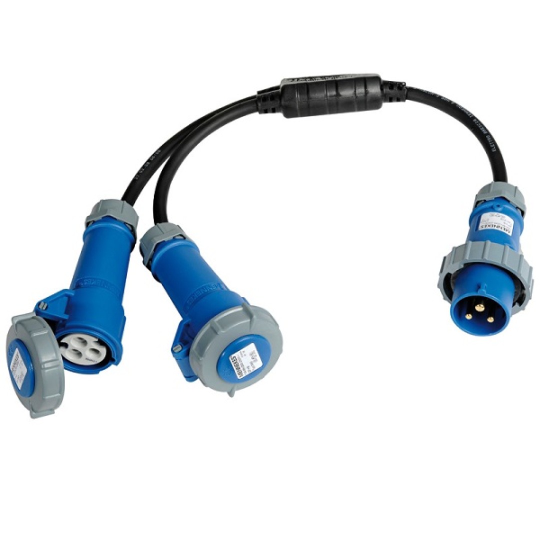 Splitter for shore power connection (14.337.16) | Nautica Illiano