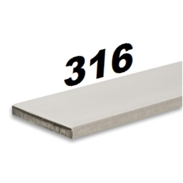 Profilato piatto acciaio inox aisi 316 | Nautica Illiano