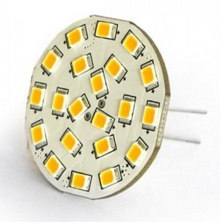 G4 SIDE LED bulb 21smd cold light 8/35V 35mm | Nautica Illiano